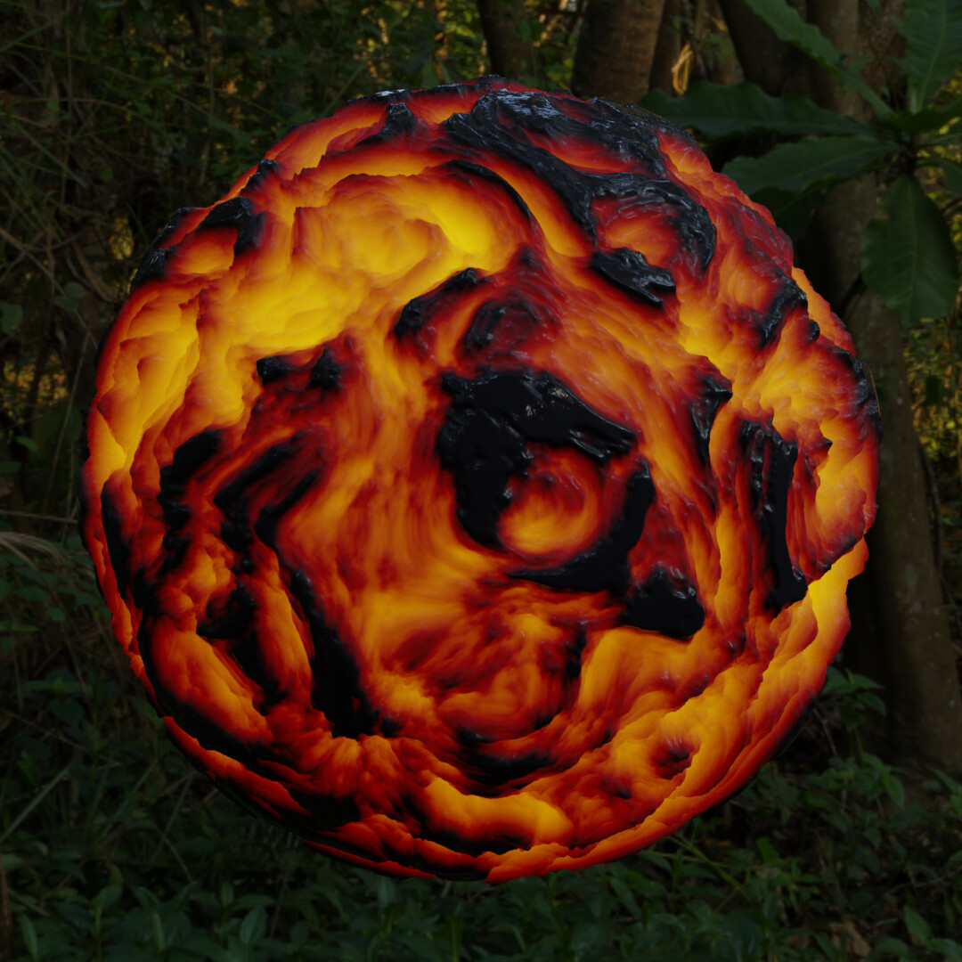 ArtStation - Magma Sphere