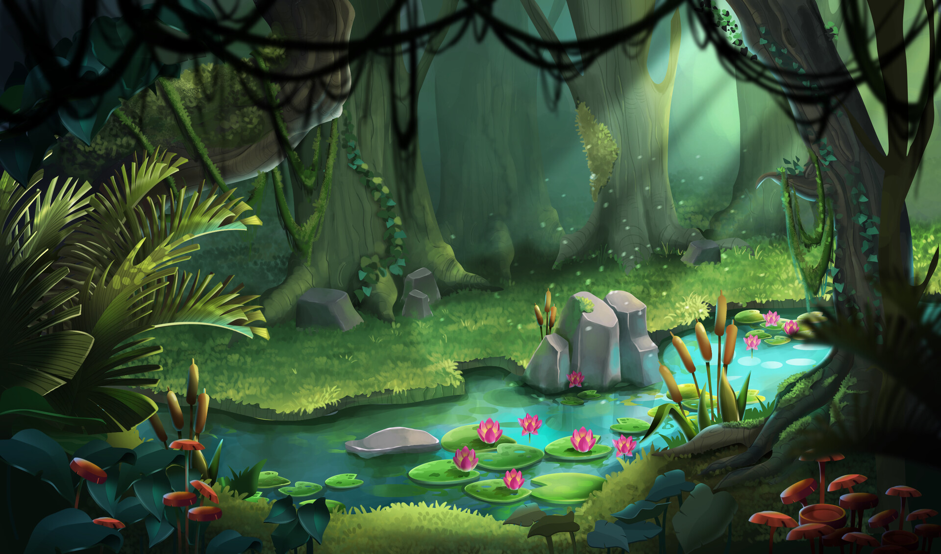 ArtStation - Background study