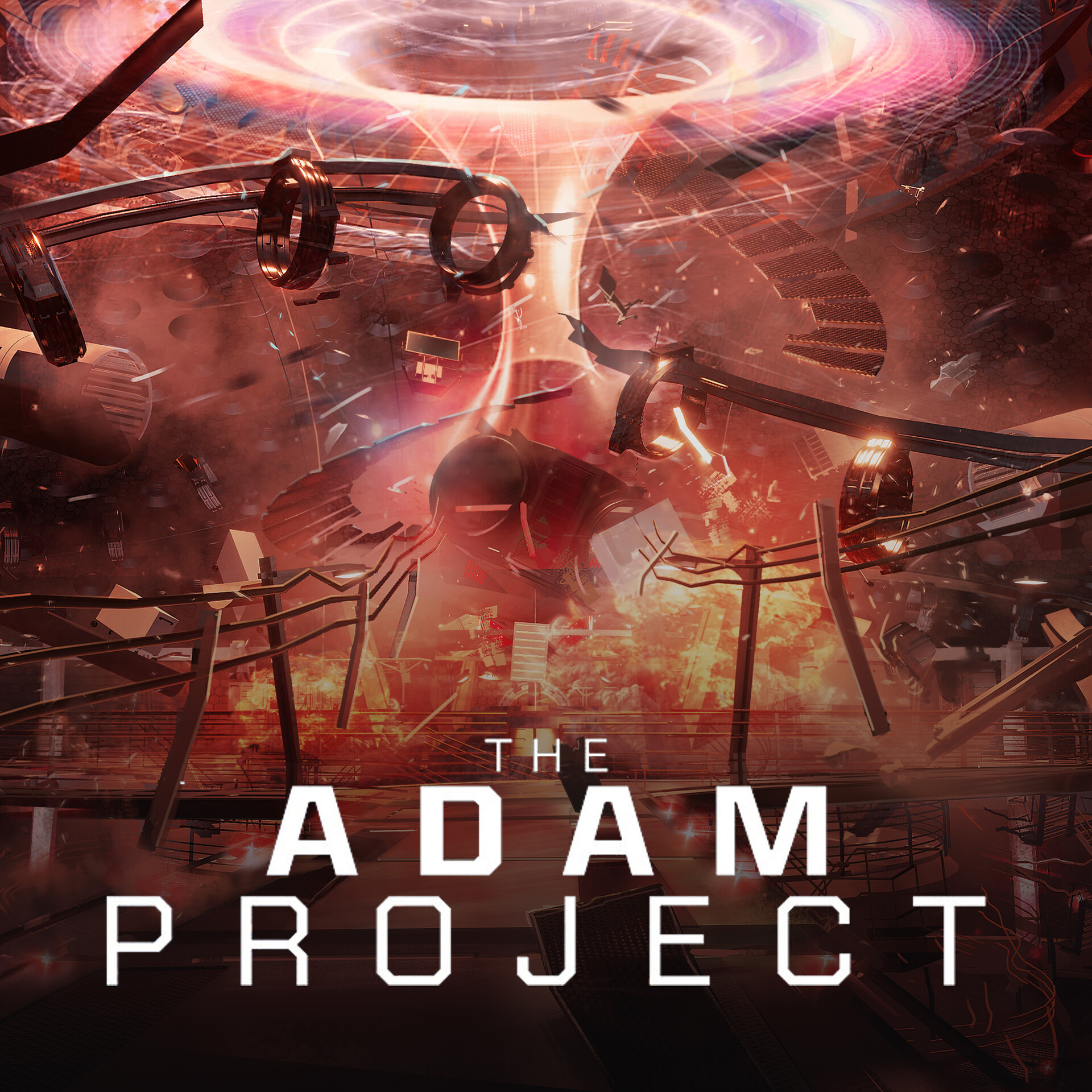 ArtStation - The Adam Project - Lab Explosion