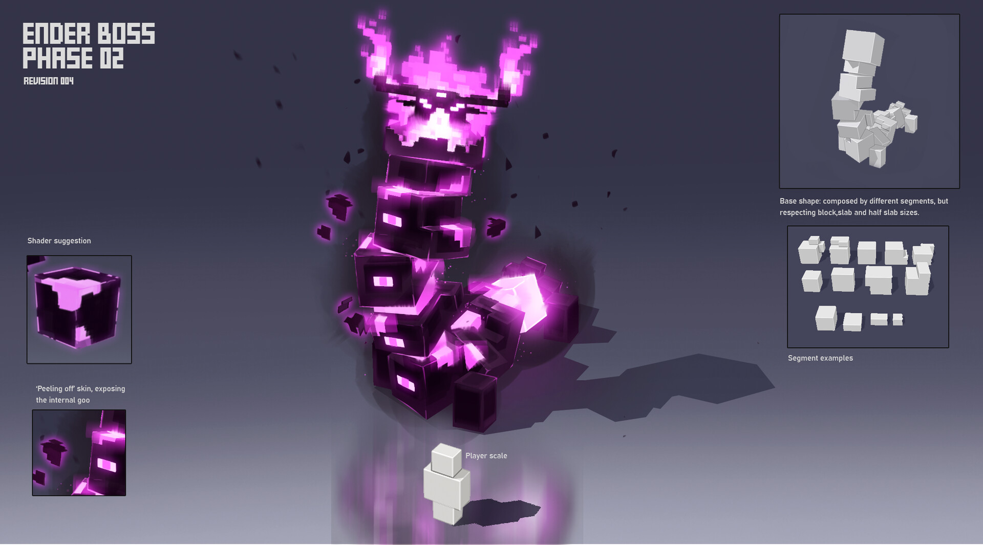 ArtStation - Minecraft Dungeons - End DLC bosses