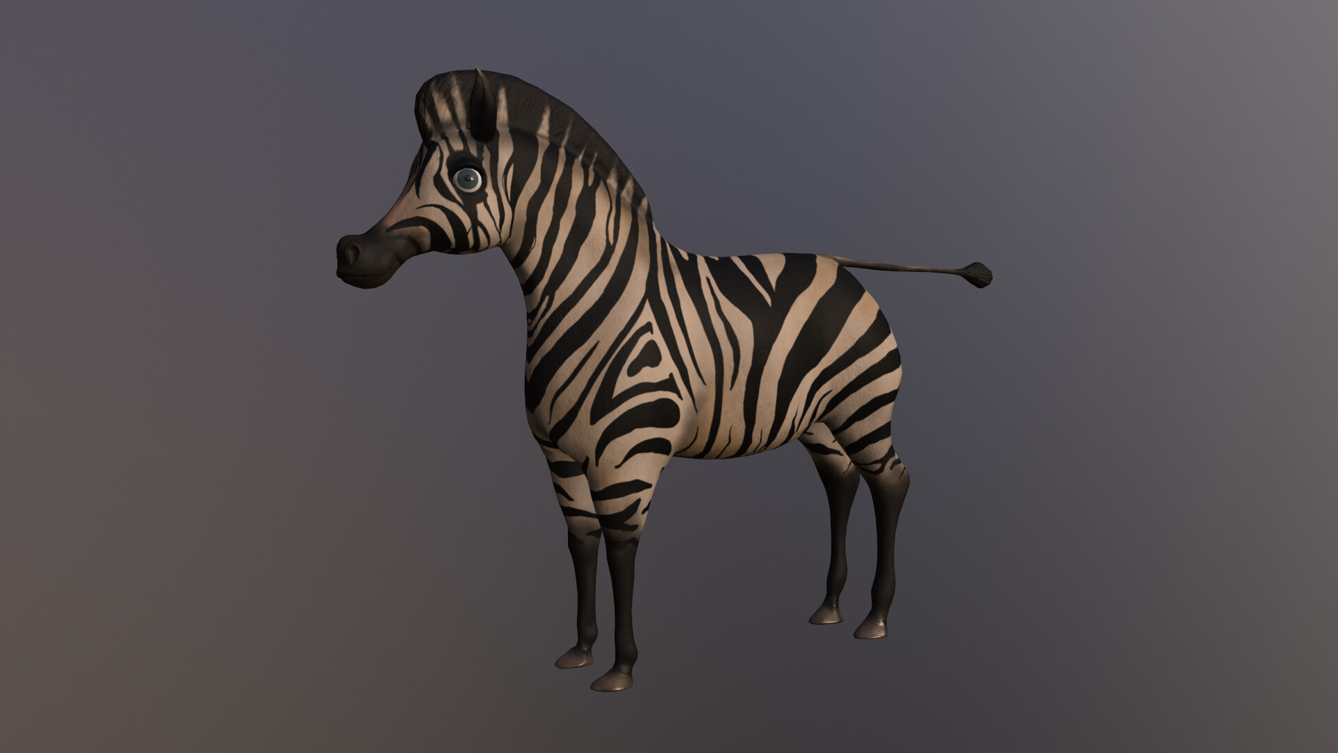 ArtStation - Collabrative Project - Zebra