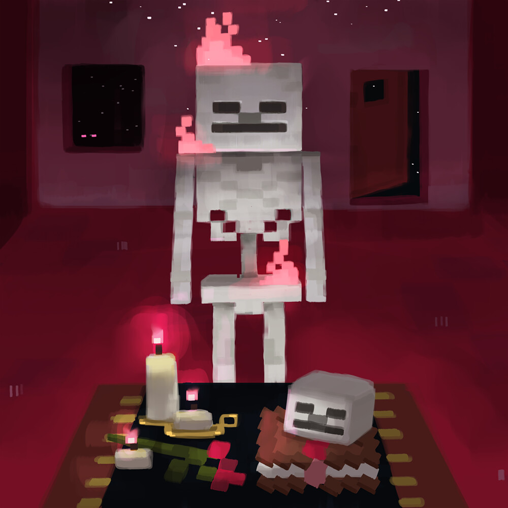 ArtStation - Minecraft Auction Art 2021