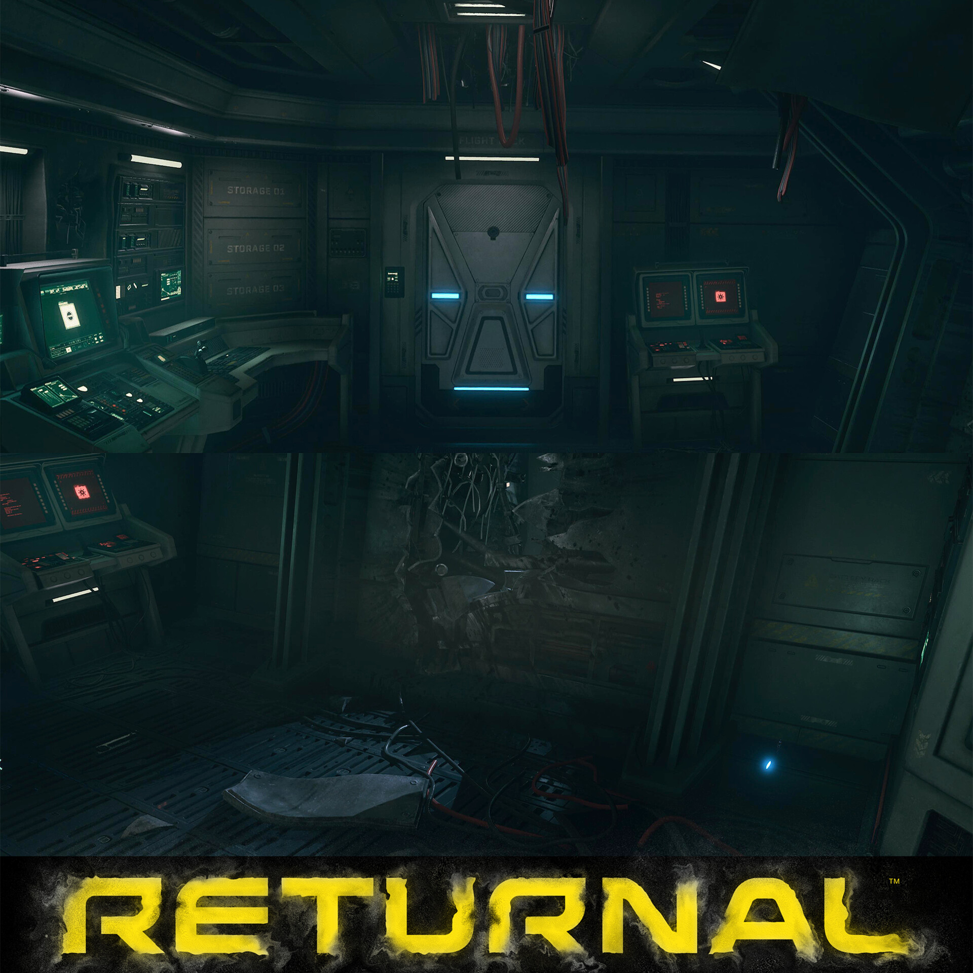 ArtStation - Returnal (2021) In game asset shots and Credits