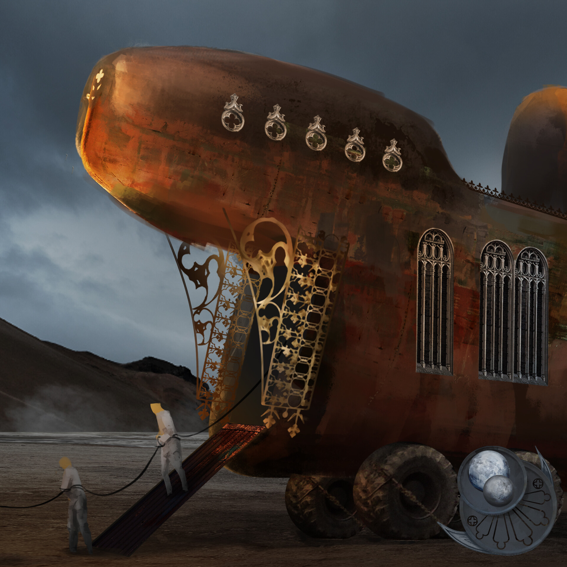 ArtStation - The Law of the Lost - Vehicles