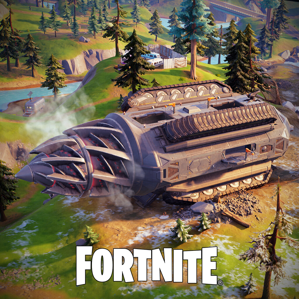 ArtStation - Fortnite Chapter 3 - Season 2 - Drill