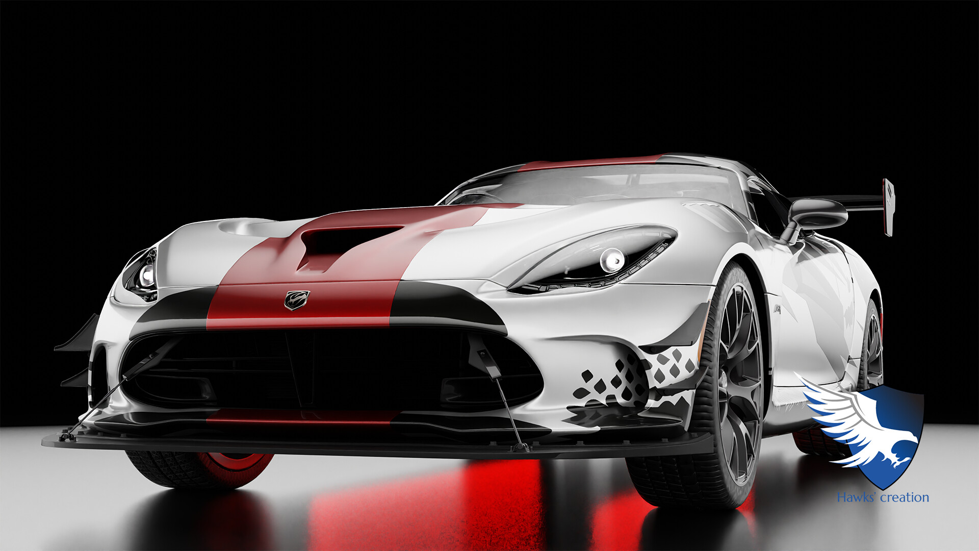 ArtStation - Dodge Viper 2016