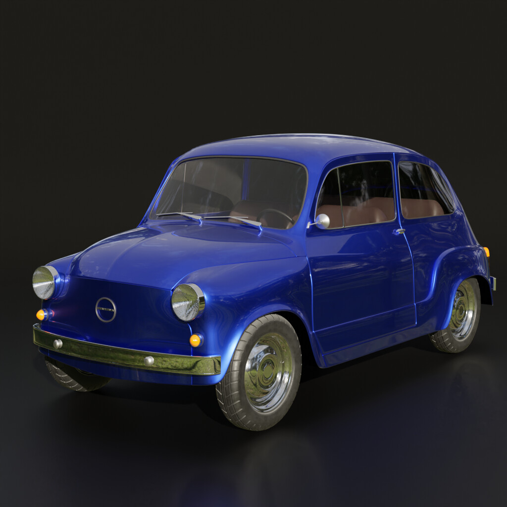 ArtStation - Zastava 750 "Fico" / Fiat 600