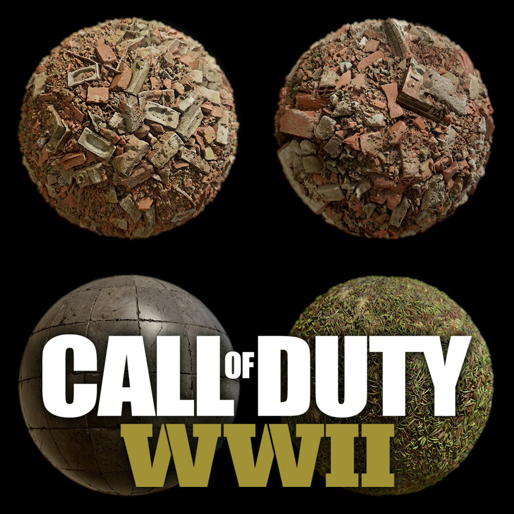 ArtStation - Call of Duty WWII Materials