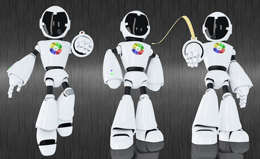 ArtStation - graphic robot