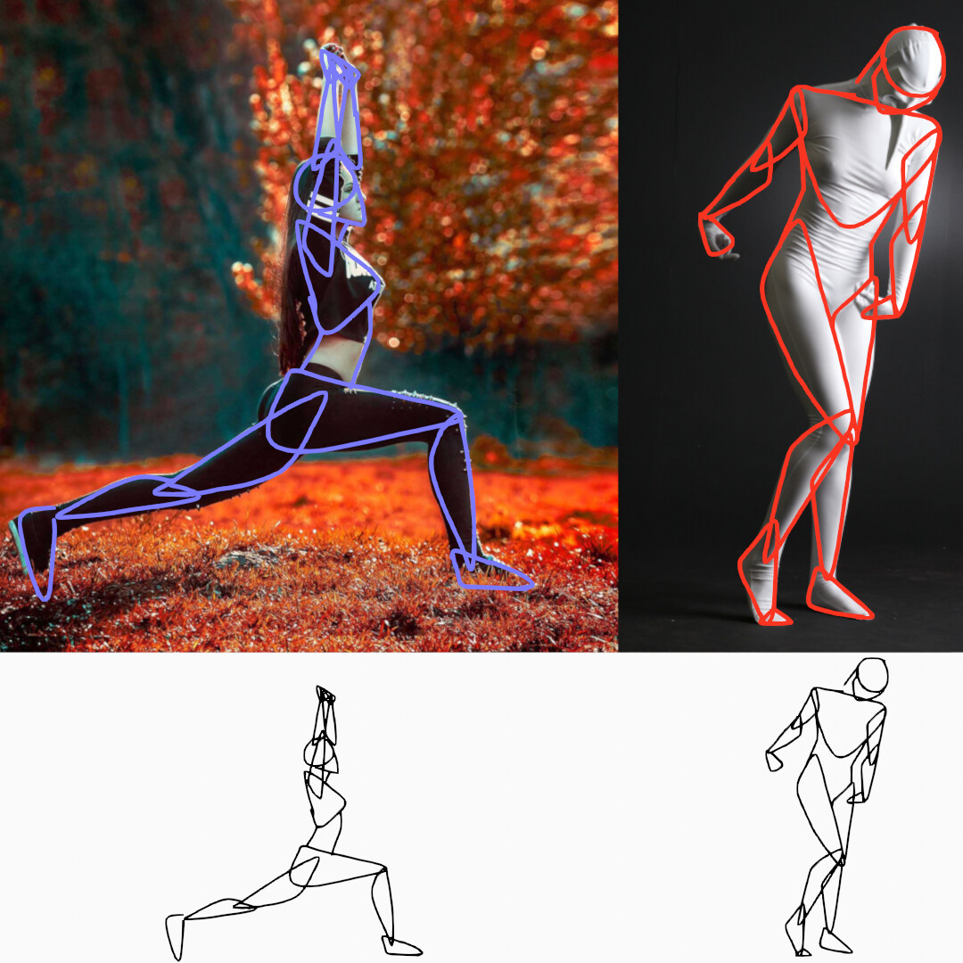 ArtStation - Triangle Gesture Study