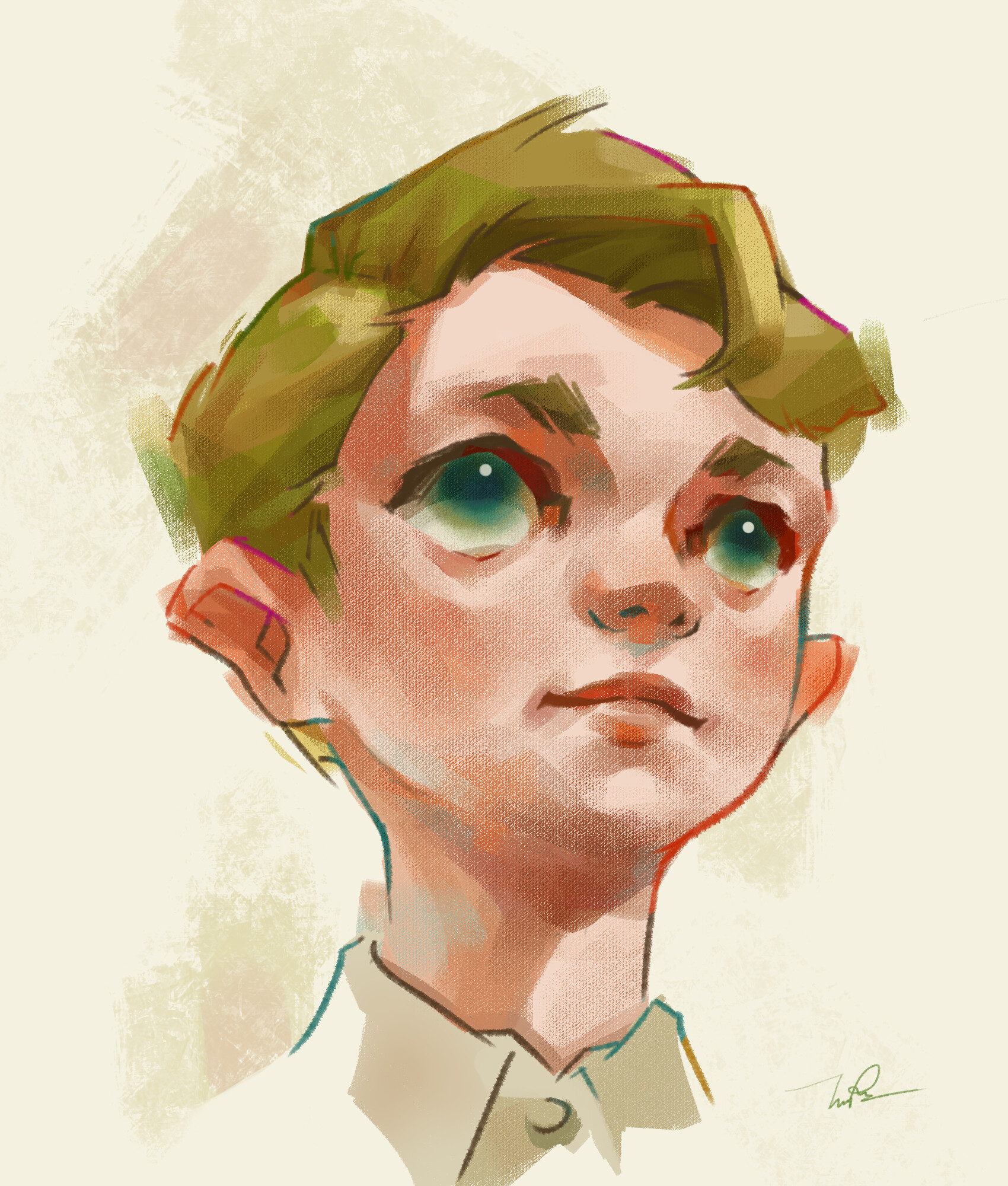 ArtStation - A Series of Boy Portraits