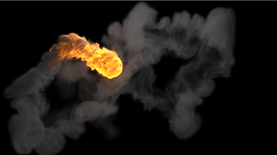 ArtStation - Smoke Simulation [Blender]