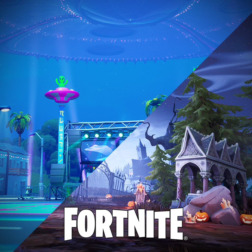 ArtStation - Fortnite - Lobby Screens, Marketing Shots, Loading Screens