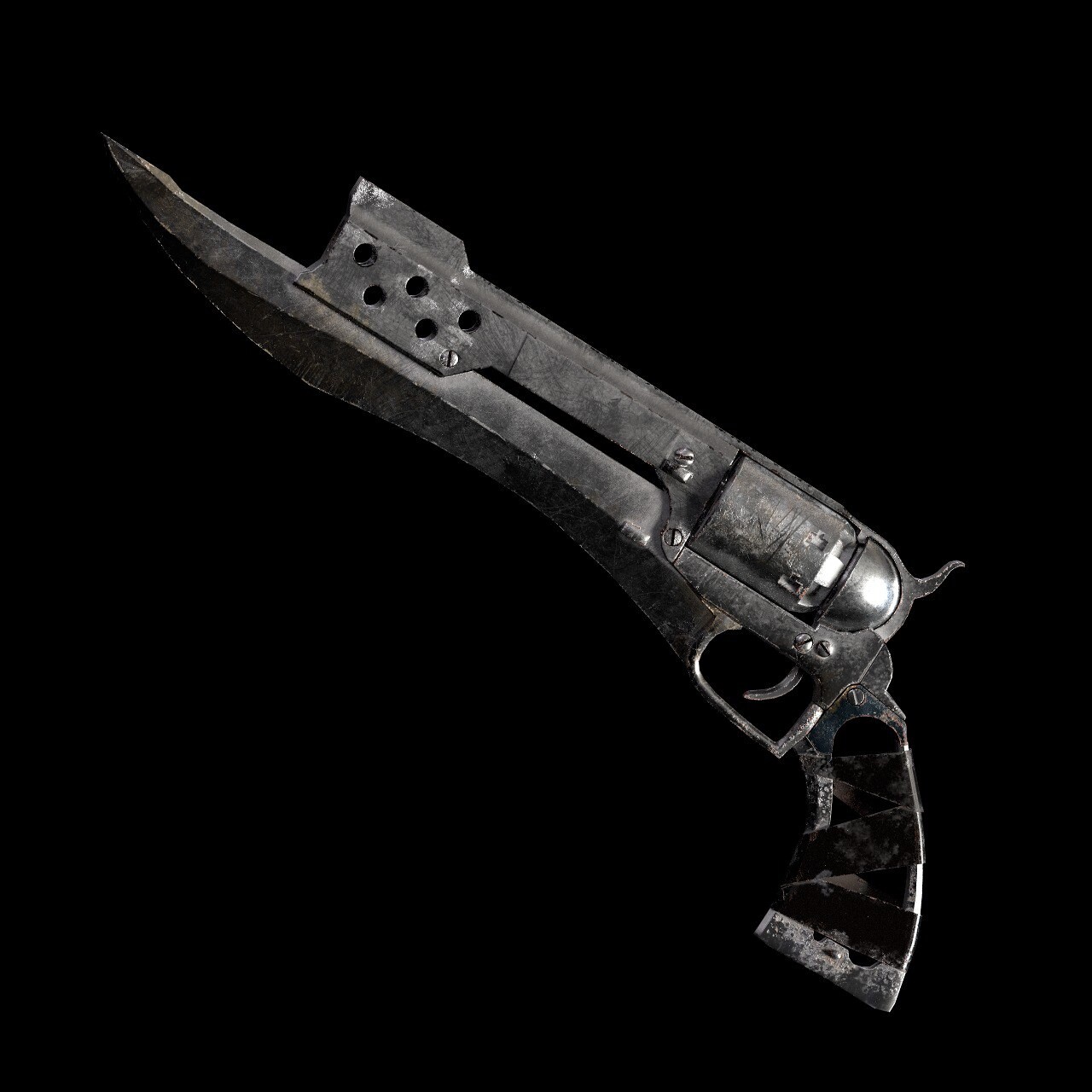 ArtStation - THE MURDER'S REVOLVER