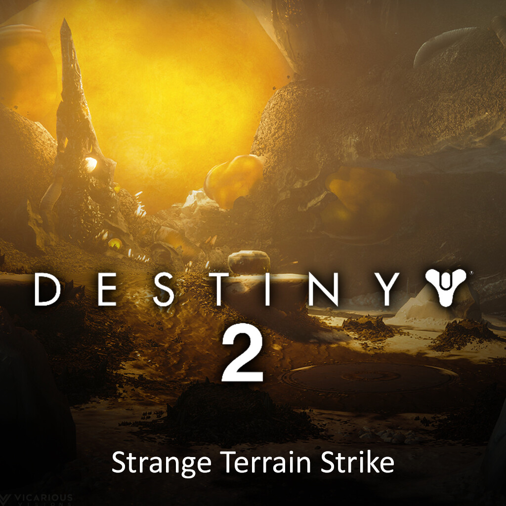 ArtStation - Destiny 2: Strange Terrain Strike