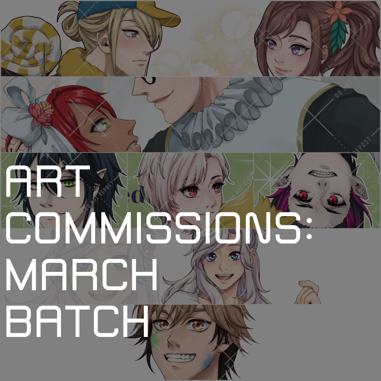 ArtStation - Art Commissions: March batch