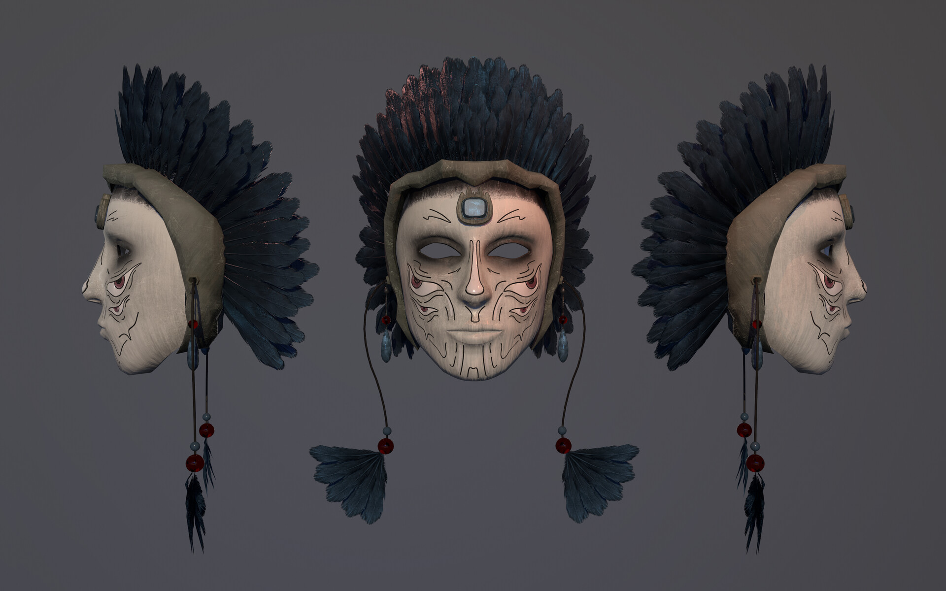 ArtStation - Crow Mask