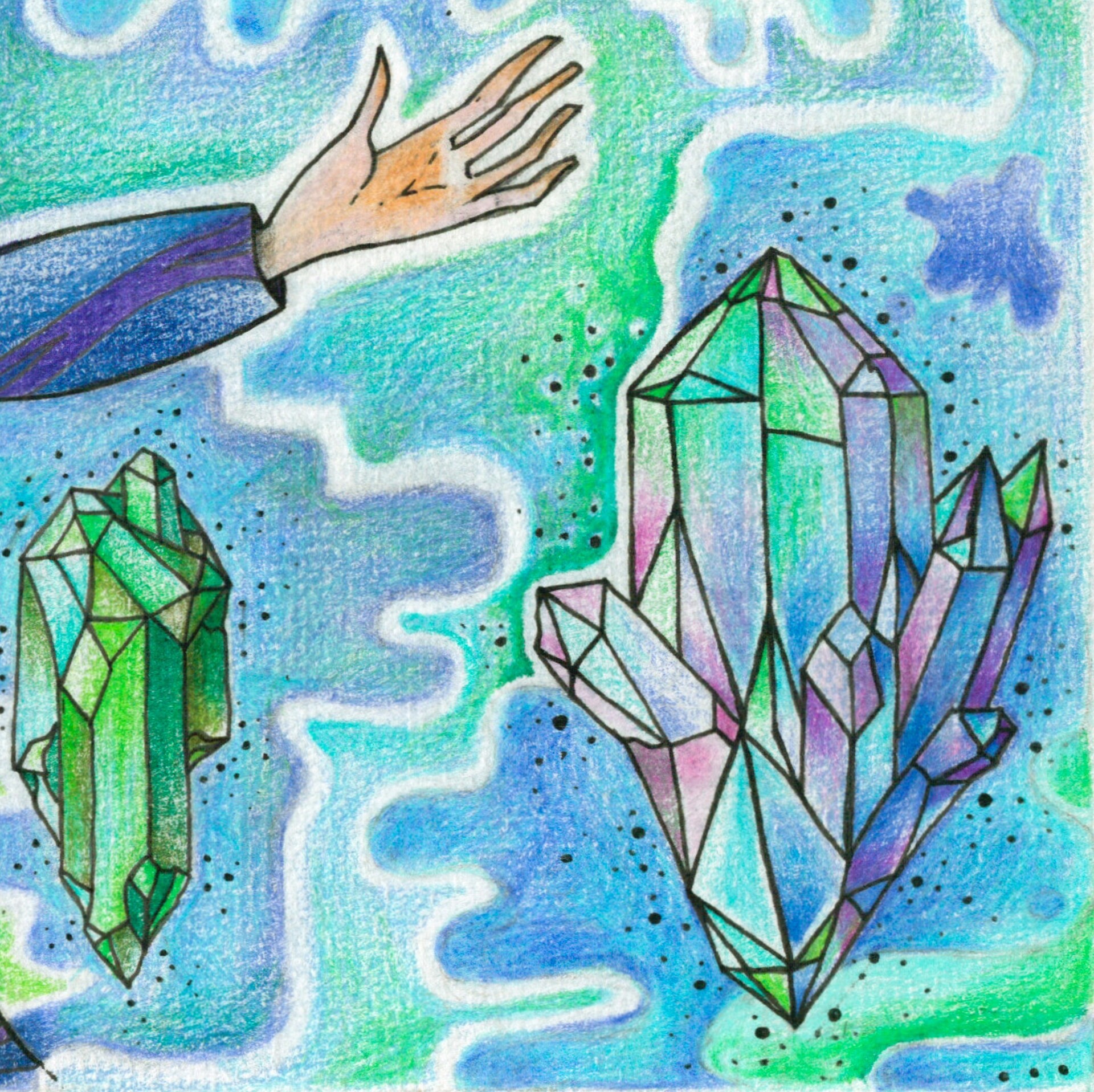 ArtStation - Хранитель Кристаллов/Crystal Keeper.