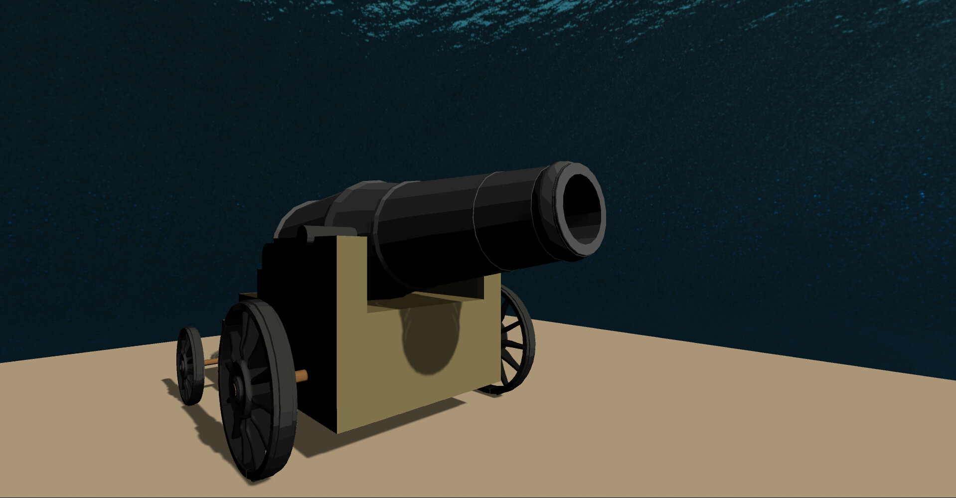 ArtStation - Low Poly Cannon