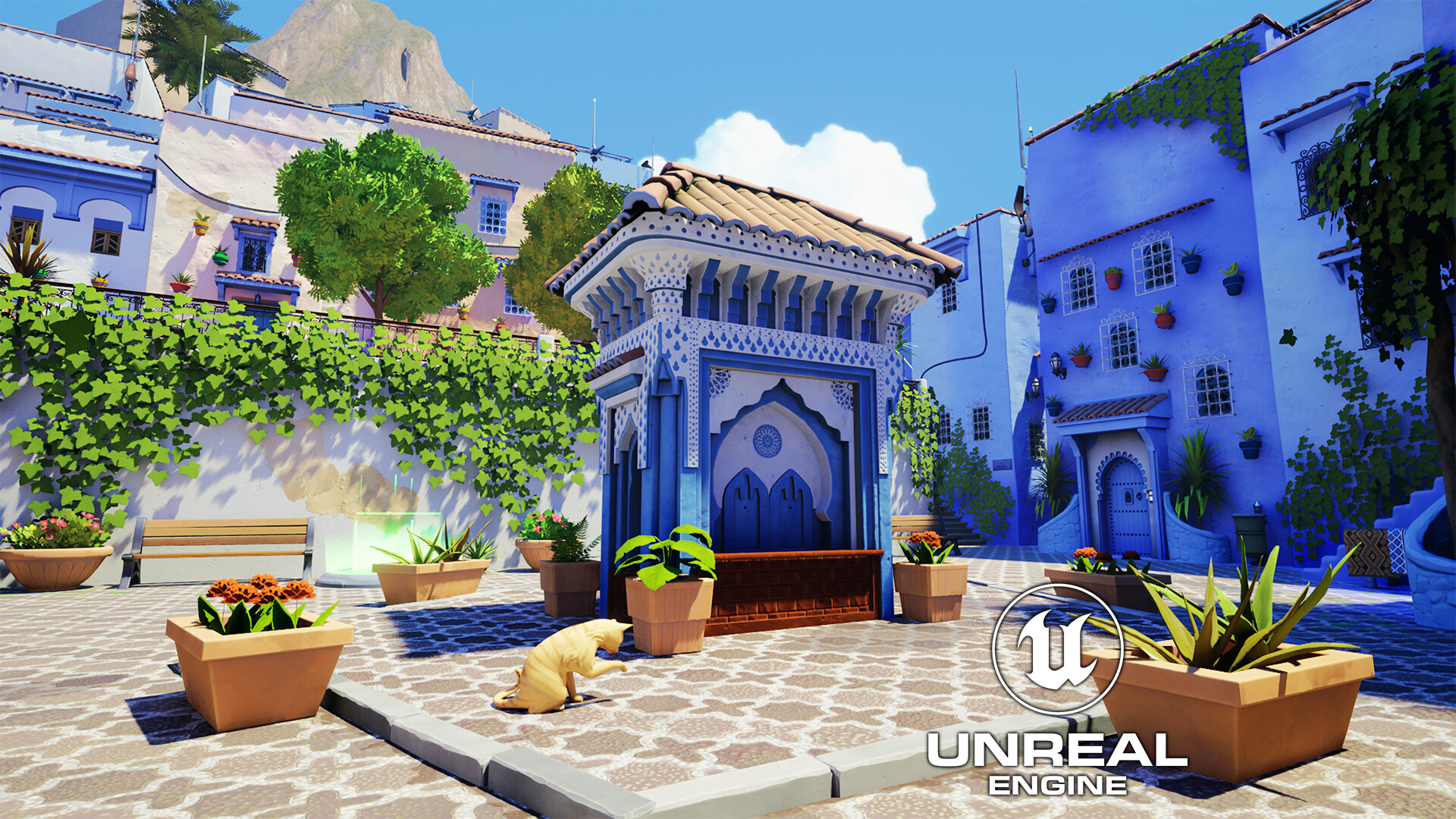 ArtStation - Overwatch Style Map - Chaouen