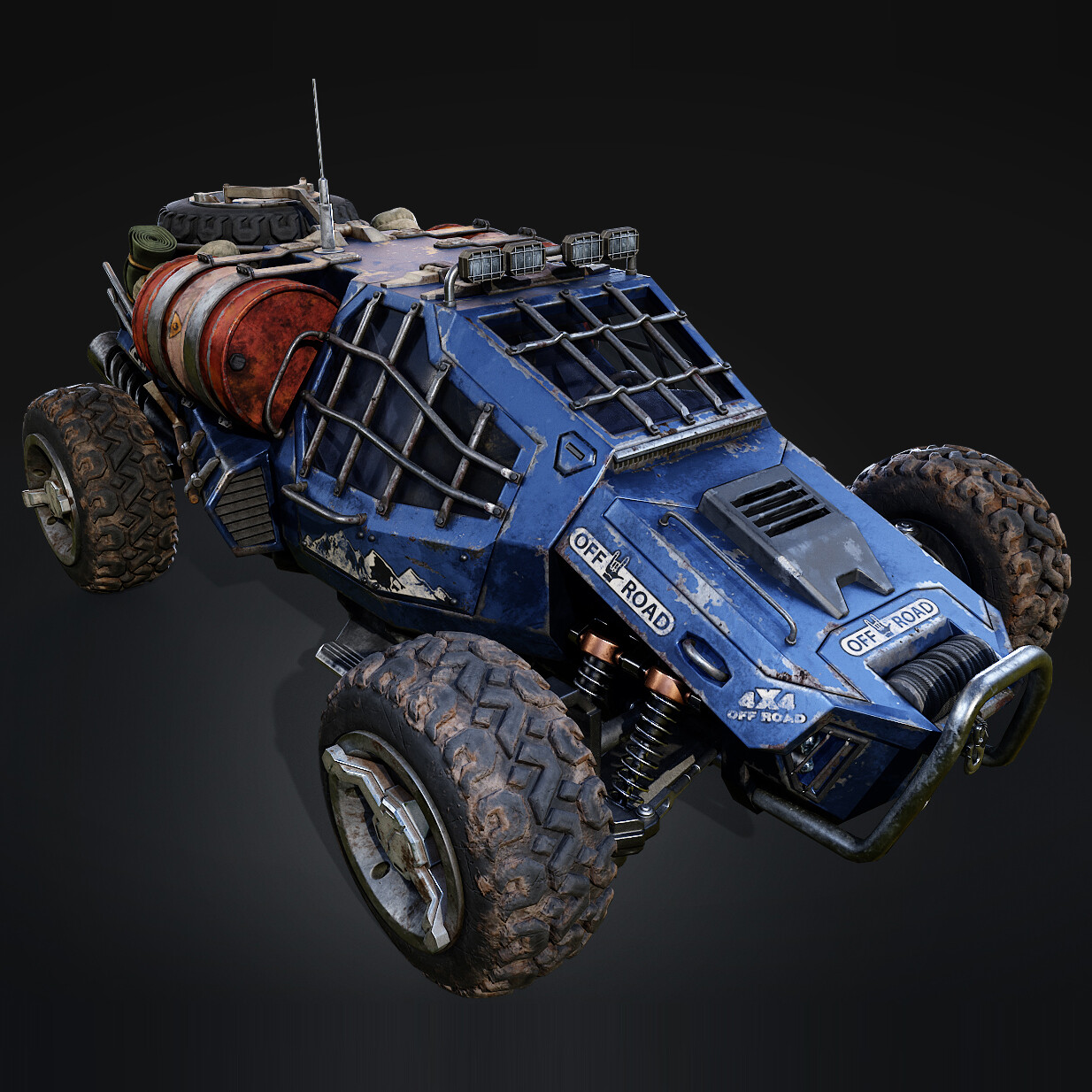 ArtStation - Off Road Runner