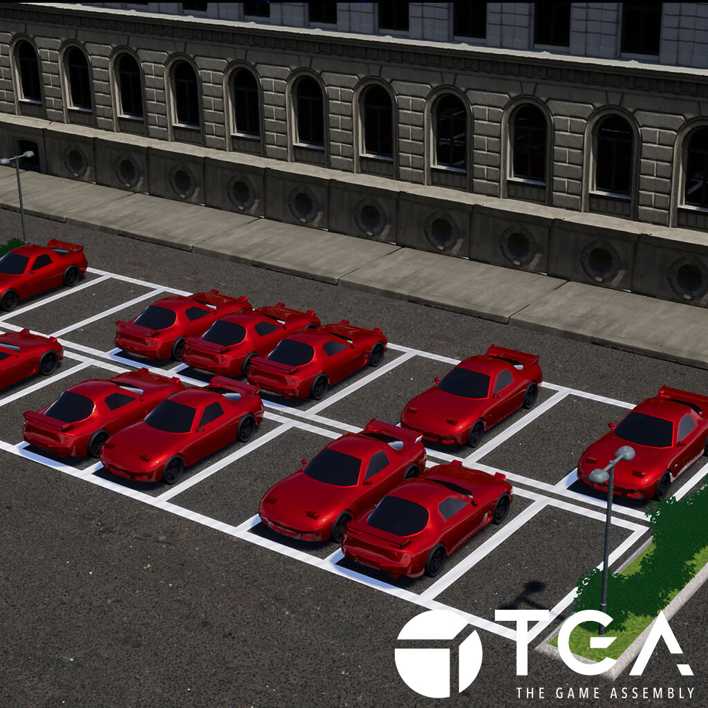 ArtStation - Parking Generator (Unreal Engine / Houdini)