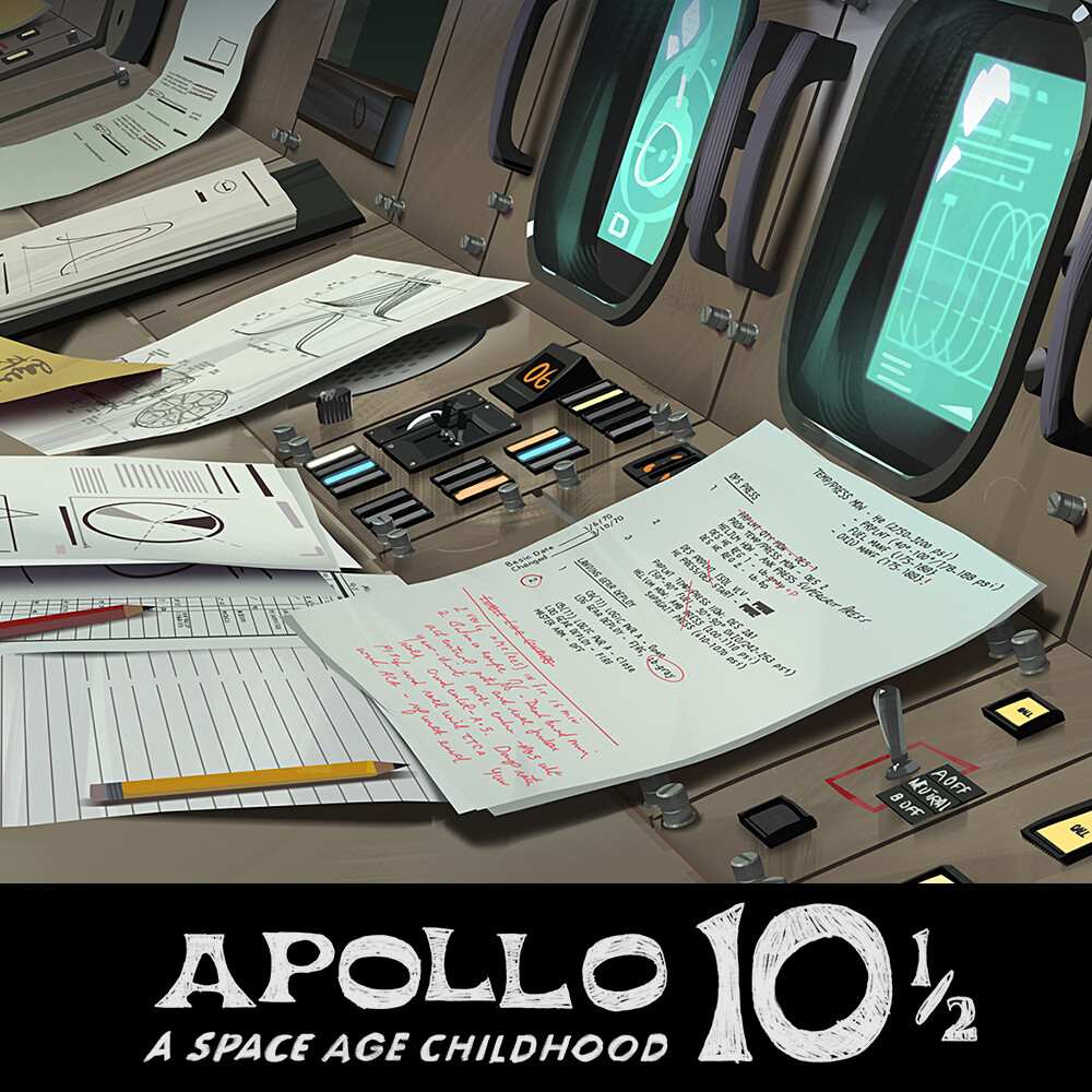 ArtStation - Apollo 10 1/2 - Backgrounds