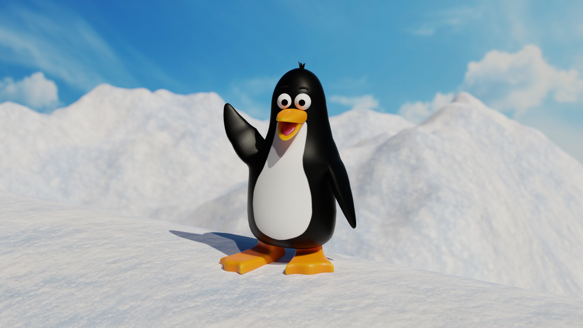 ArtStation - Animated Penguin
