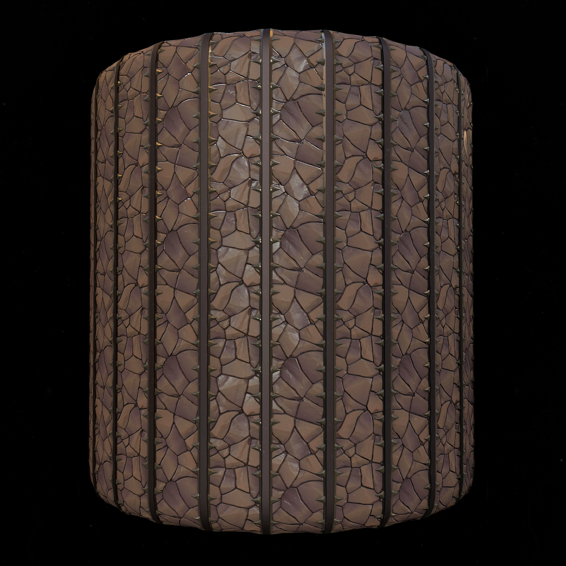 ArtStation - Stylized dungeon material