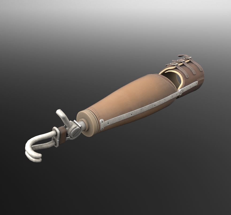 ArtStation - Prosthetic Arm