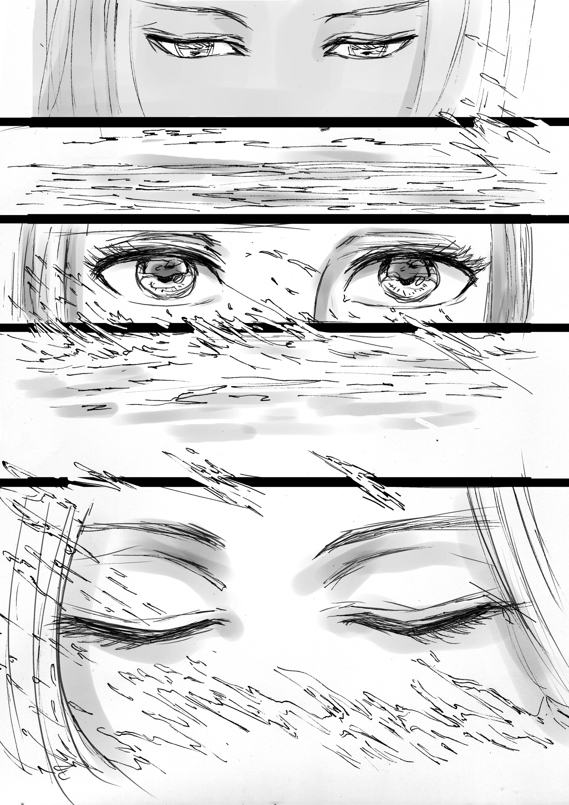 ArtStation - Rough Manga pages