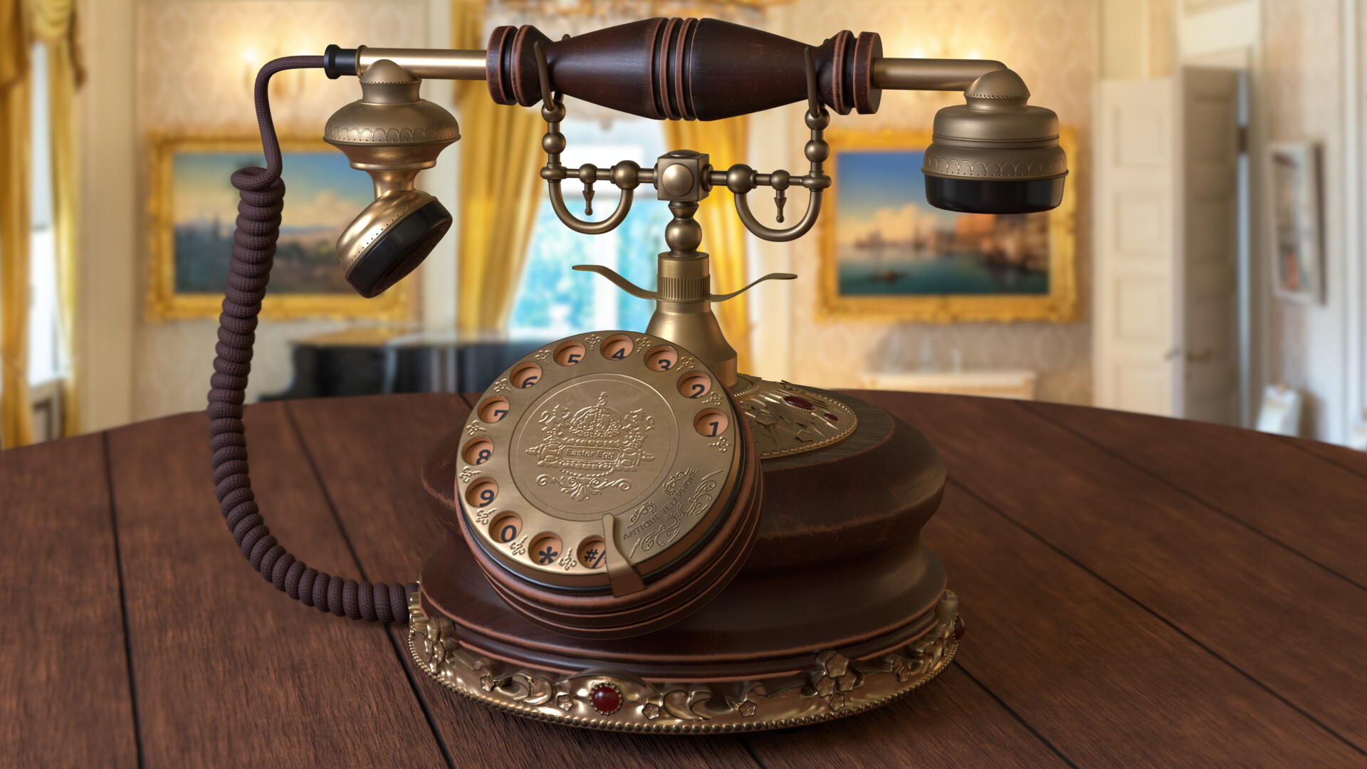 ArtStation - Rotary Phone