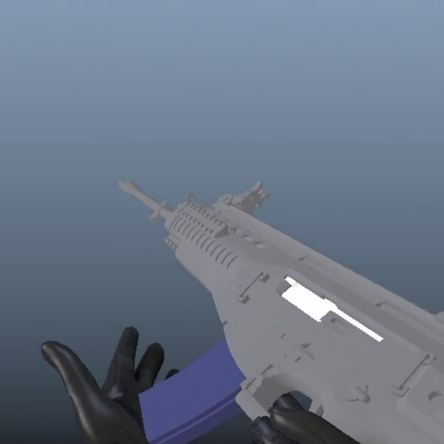 ArtStation - FPS animation.