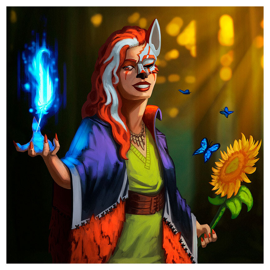 ArtStation - [Personal project] The Guardian Fox