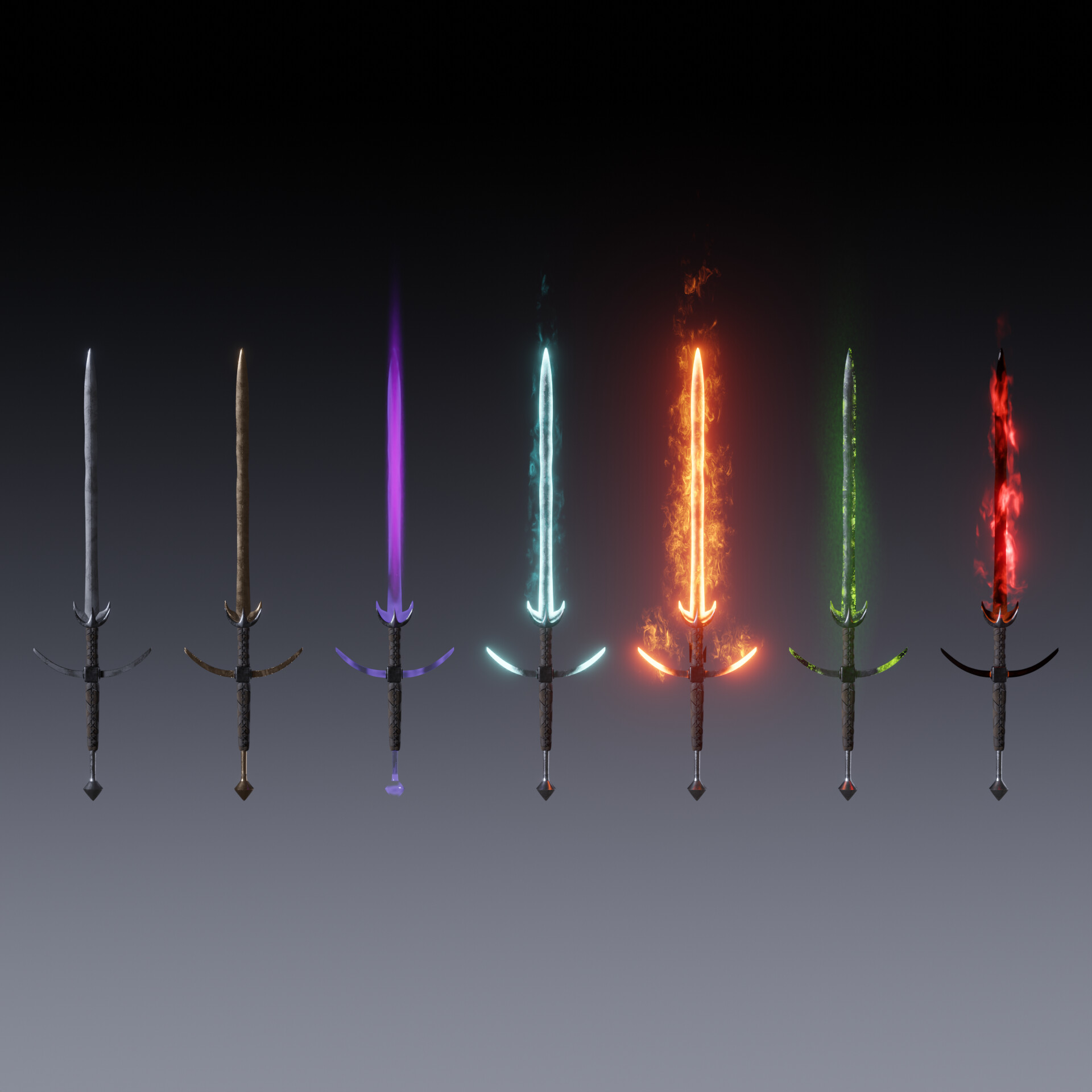 ArtStation - Magic Swords