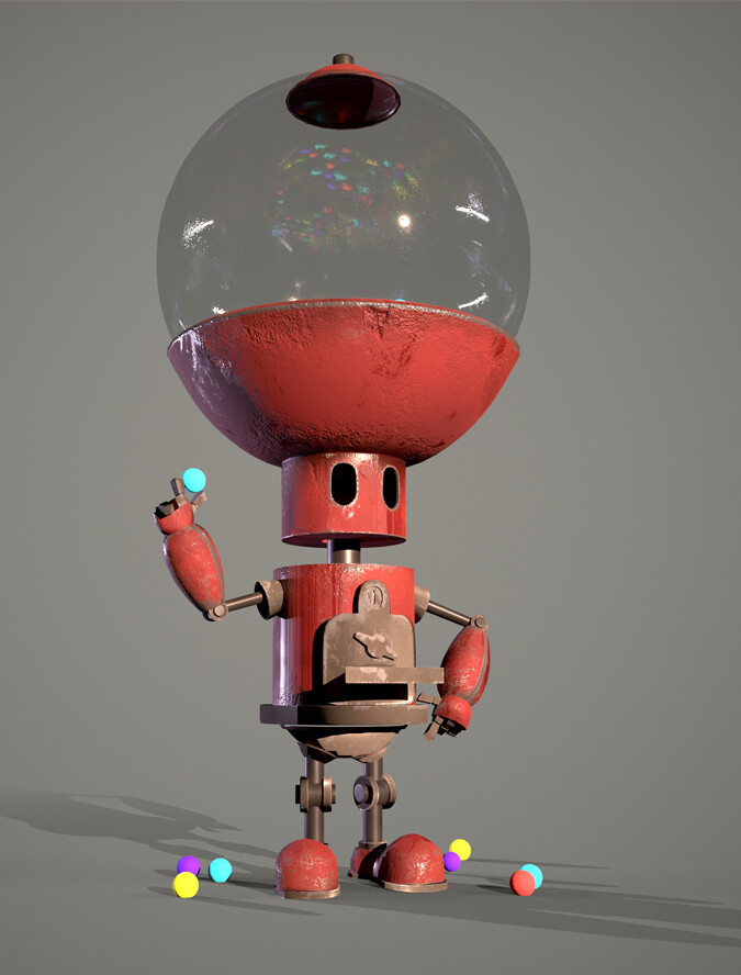 ArtStation - Bubble Bot