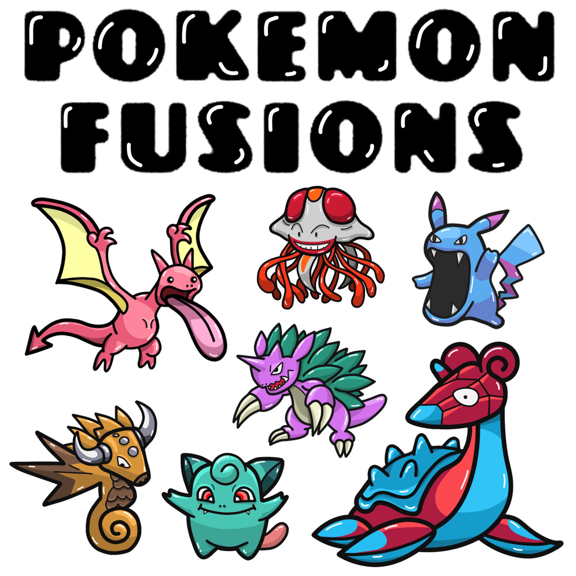 ArtStation - Pokemon Fusions