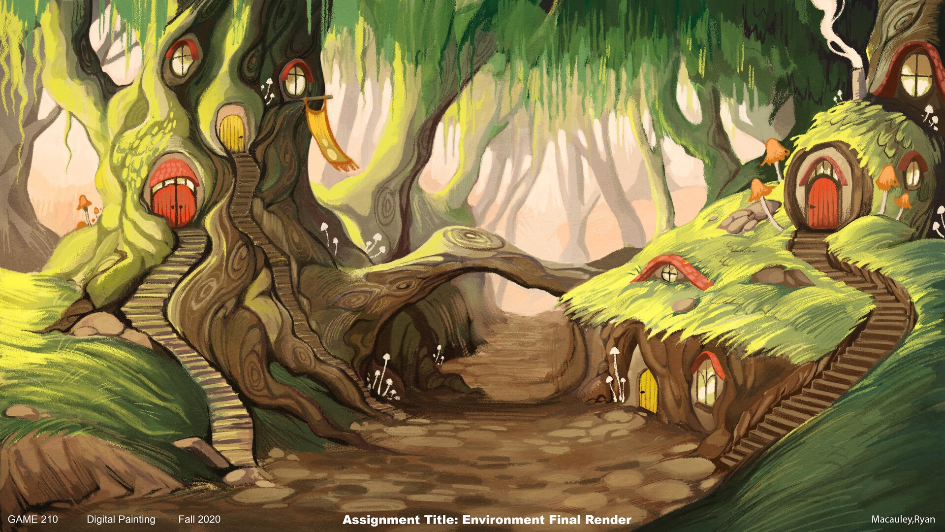 ArtStation - Tea Terror - Visual Development, Spring 2021