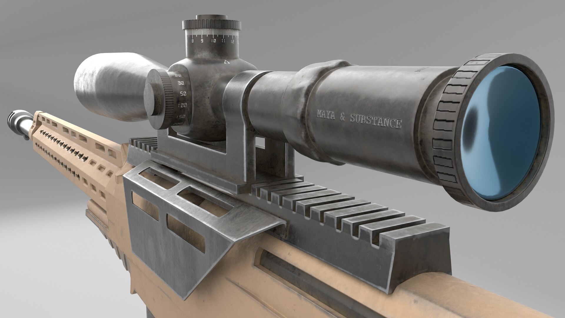 ArtStation - Accuracy International AS50