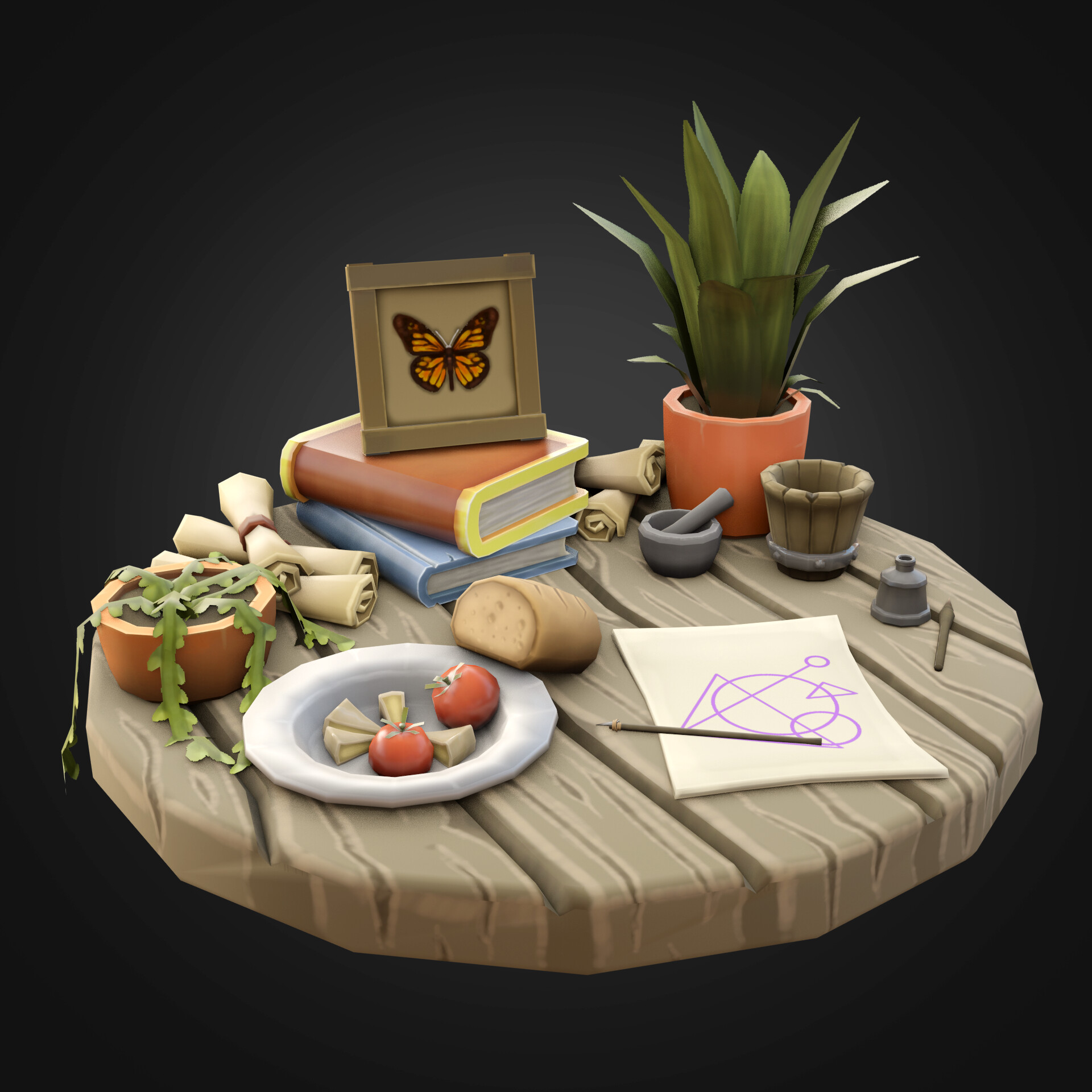 ArtStation - Table asset