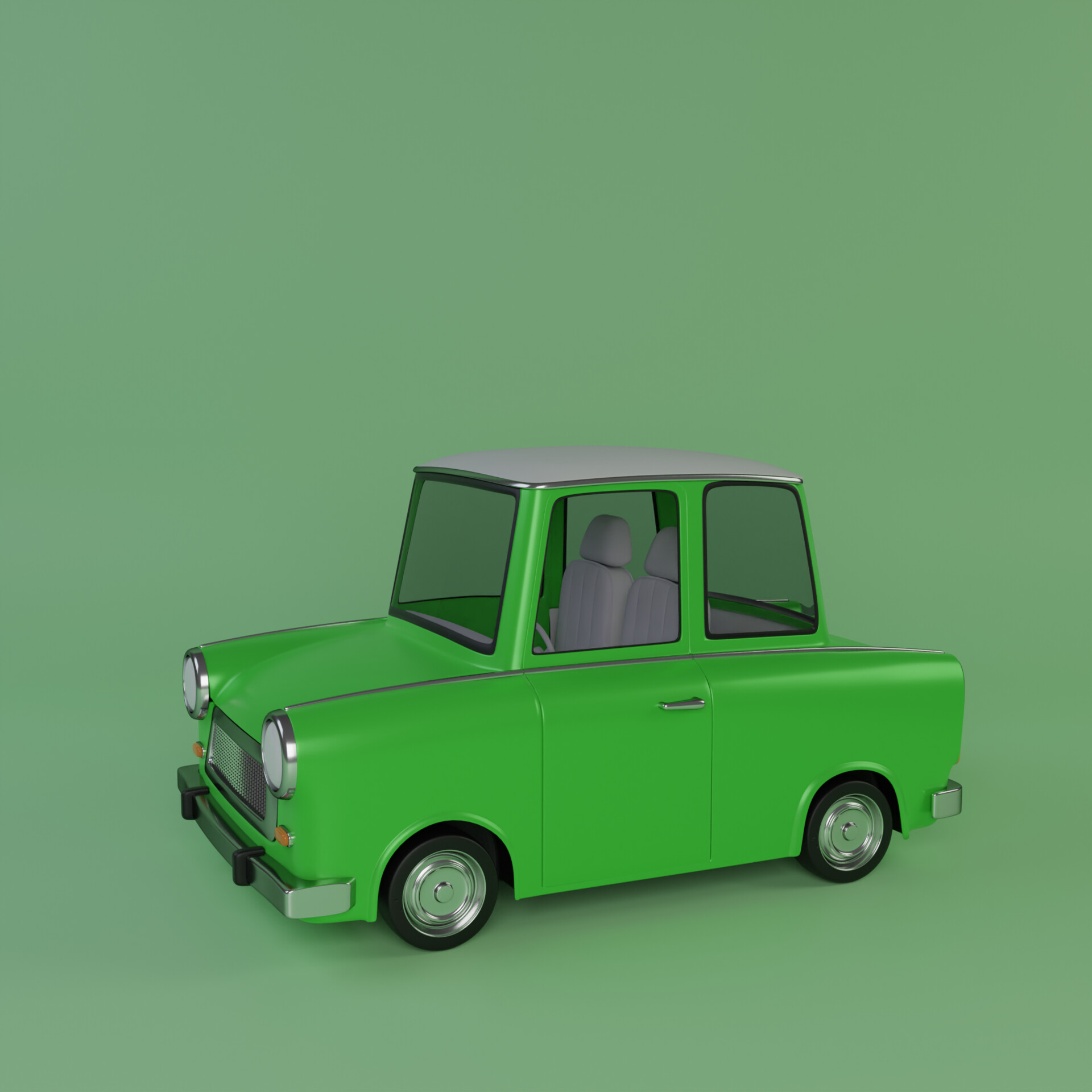 ArtStation - Trabant 601 Cartoon