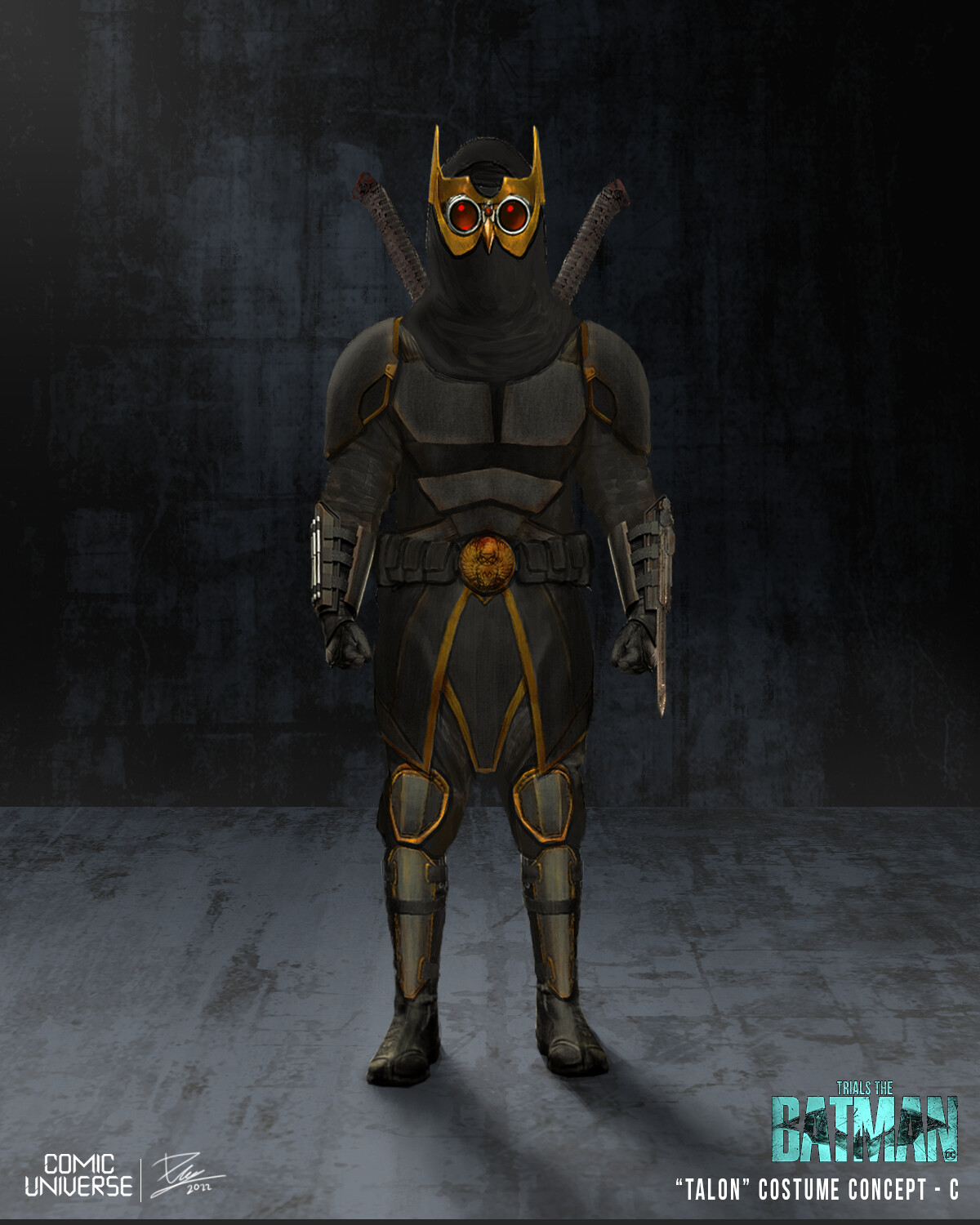 ArtStation - The Batman Sequel Villain : Talon