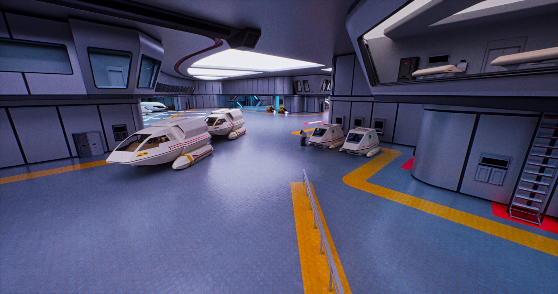 ArtStation - Main Shuttlebay