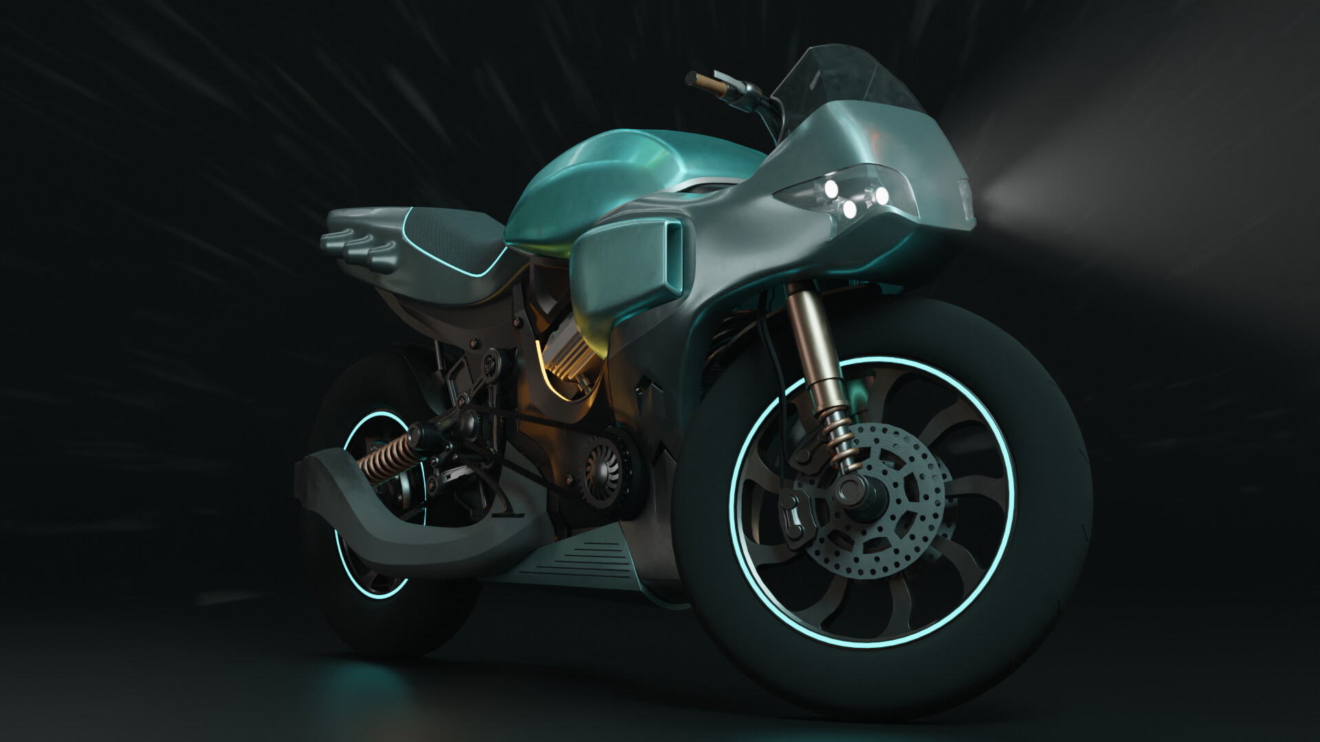 ArtStation - Sci-fi Motorcycle Concept
