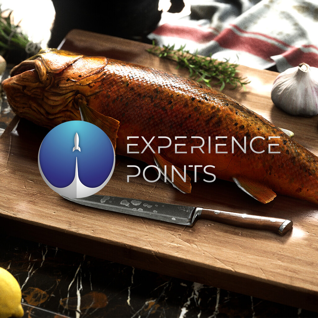 ArtStation - Exp-Points Article For Fish Scene Render