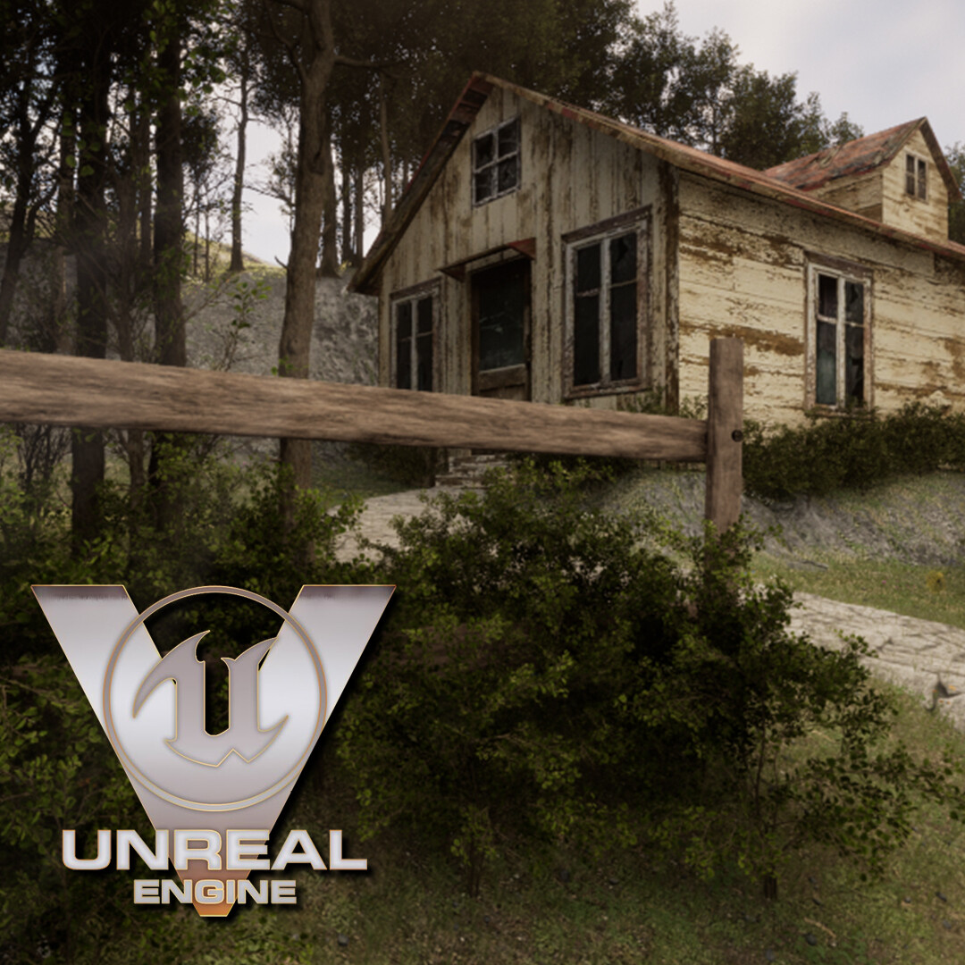 ArtStation - Abandoned house - Unreal Engine 5