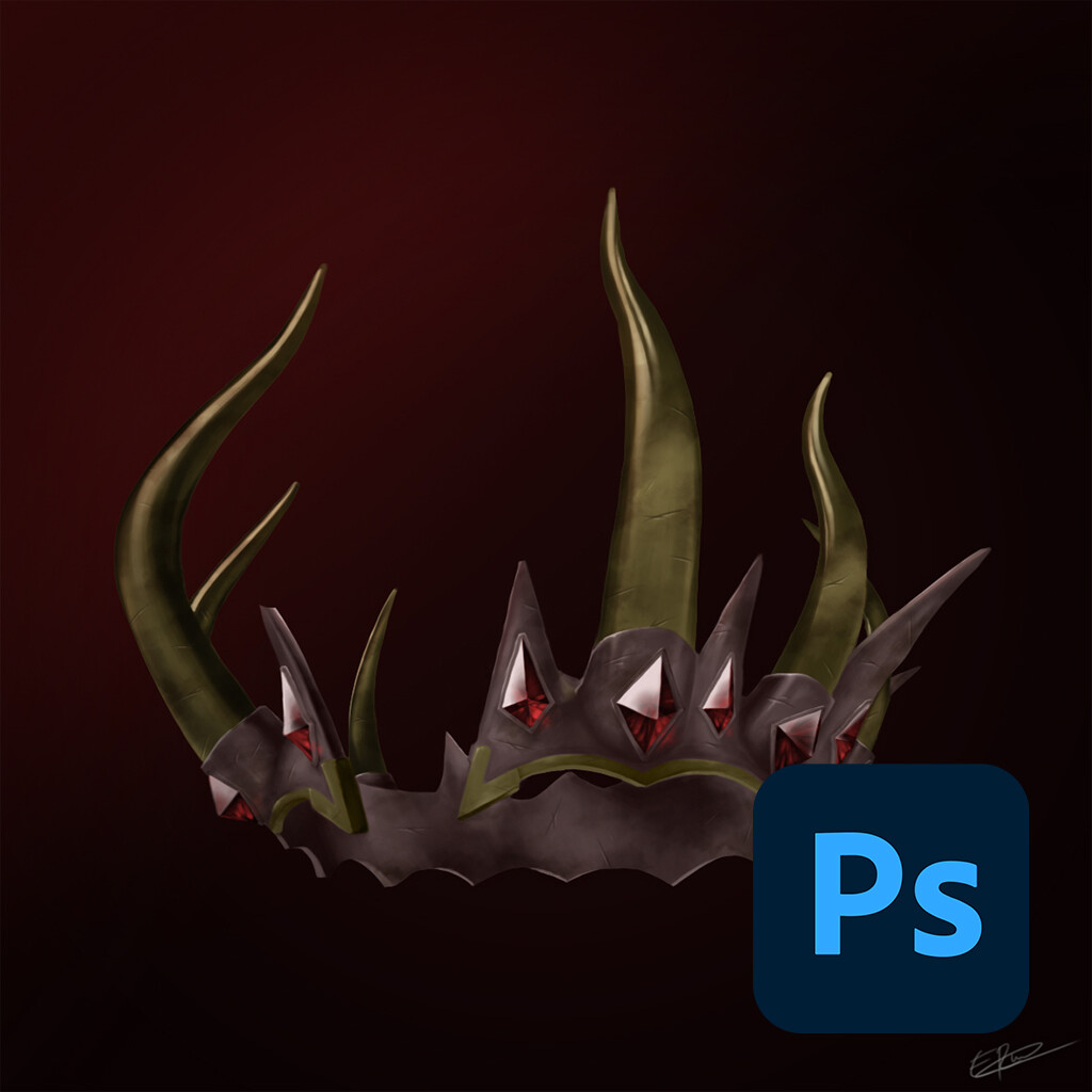 ArtStation - Crown of the King of Sinners