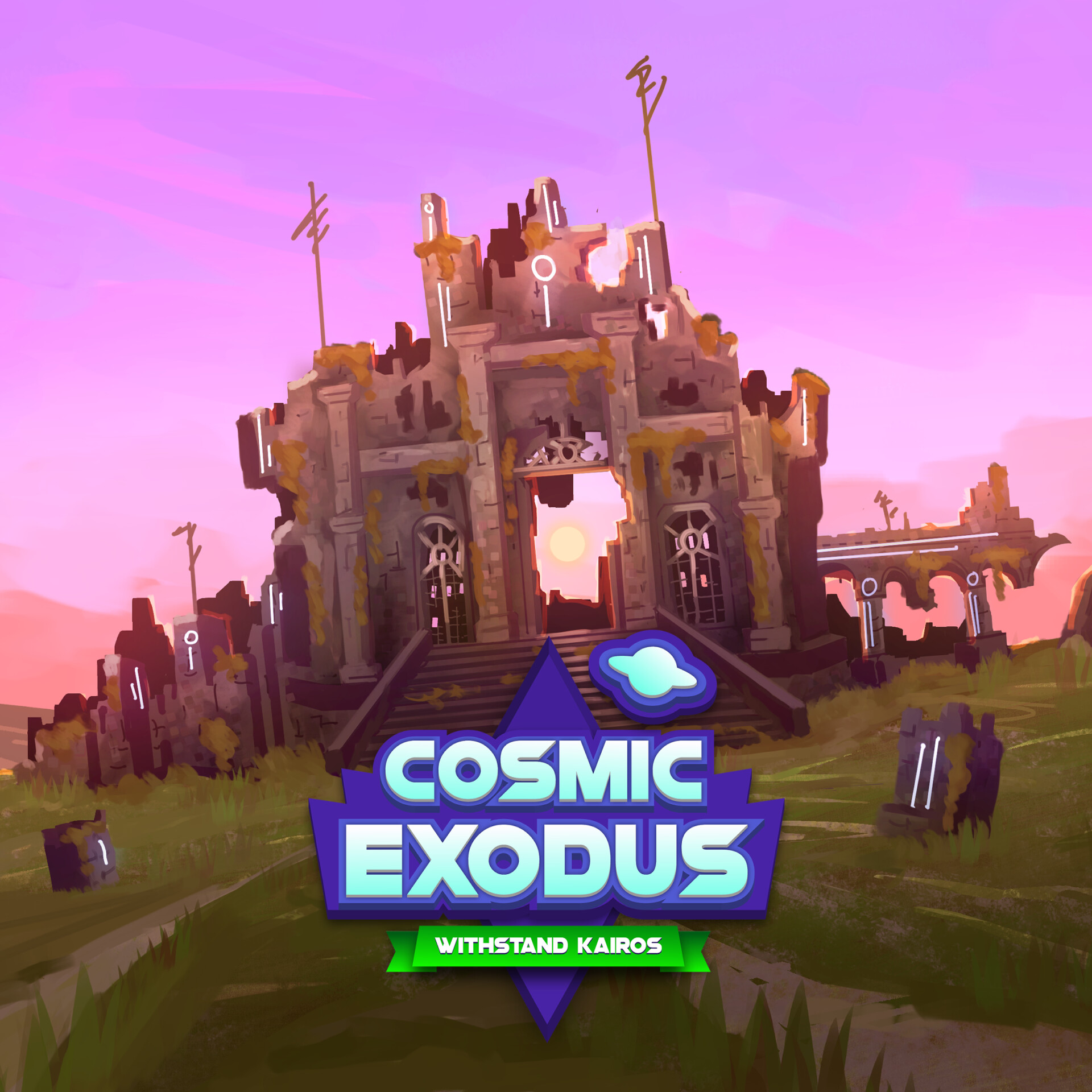 ArtStation - Cosmic Exodus - Ancient Forgotten Temple