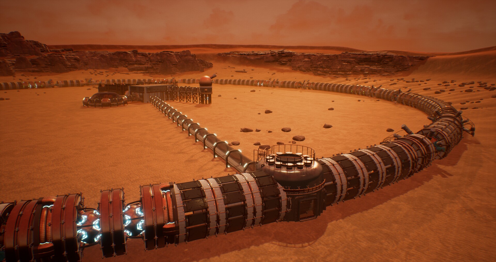 ArtStation - Surviving Mars - A first year Unreal environment project