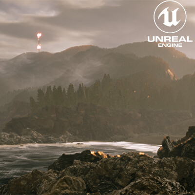 ArtStation - Beach Sunrise - Unreal Engine 5